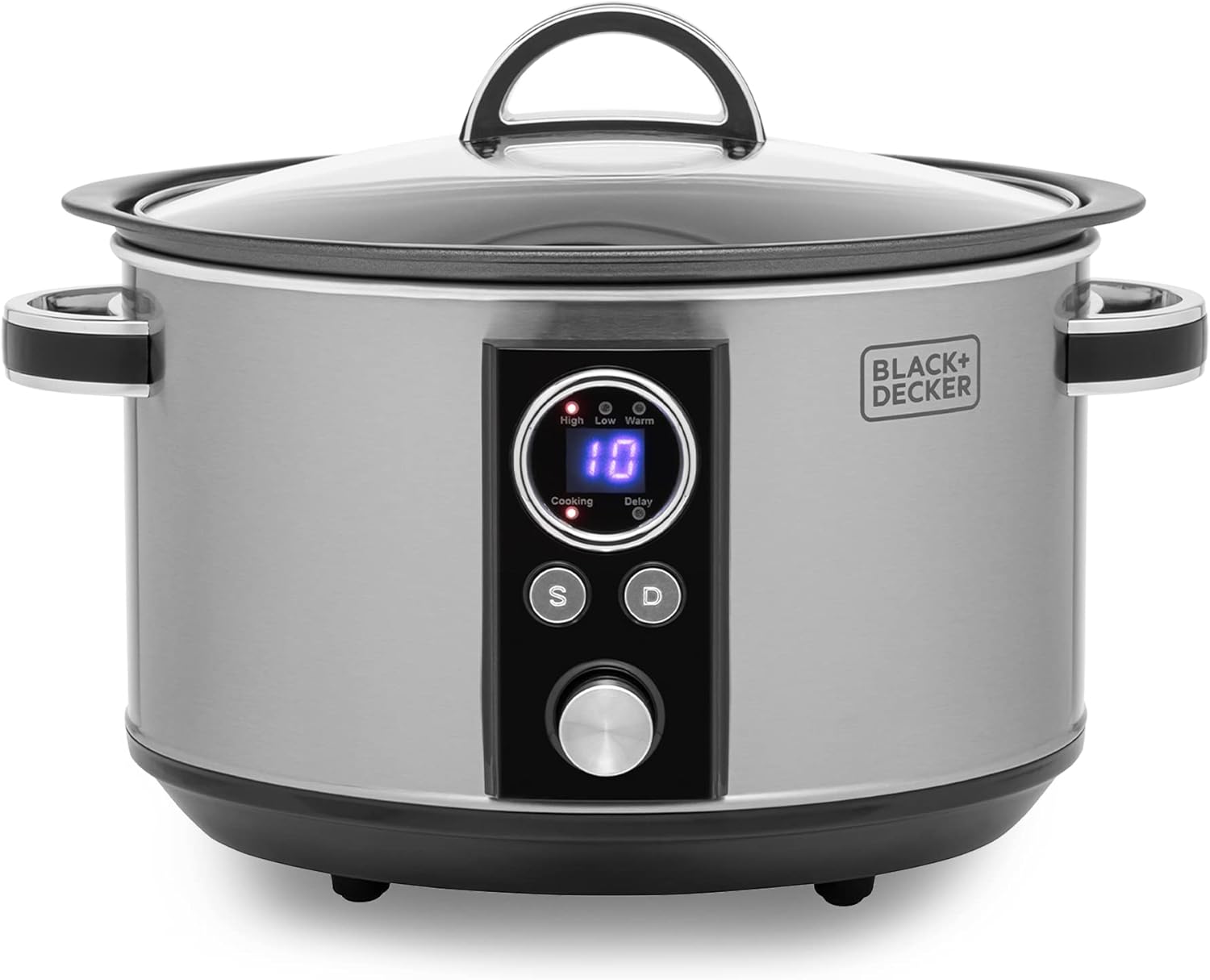 Black & Decker BXSC16045GB 6.5 Ltr Digital Slow Cooker Sear & Stew in ...