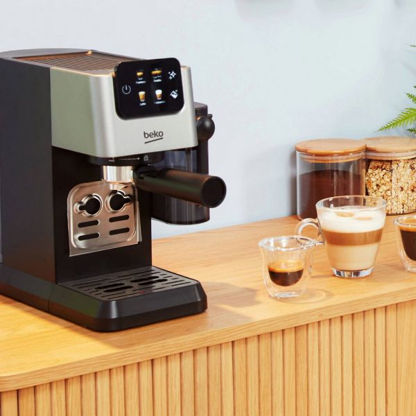 Beko CaffeExperto CEP5304X Semi Automatic Espresso Coffee Machine with ...